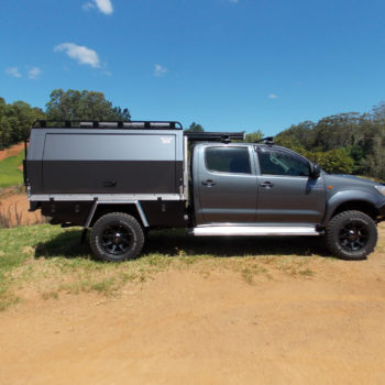Dual Cab Slide On Canopies Sunshine Coast | Metalink
