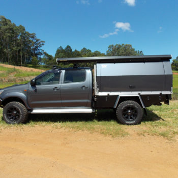 Dual Cab Slide On Canopies Sunshine Coast | Metalink